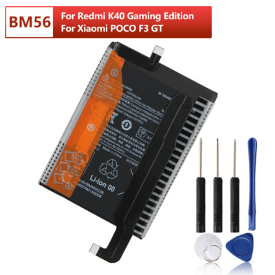 Original Phone Battery BM56 For Redmi K40 Gaming Edition Xiaomi POCO F3 ...