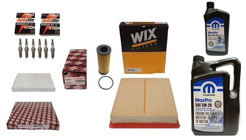 SERVICE KIT + 5W/20 MOPAR for JEEP GRAND CHEROKEE WK2 3.6L PENTASTAR V6 ...