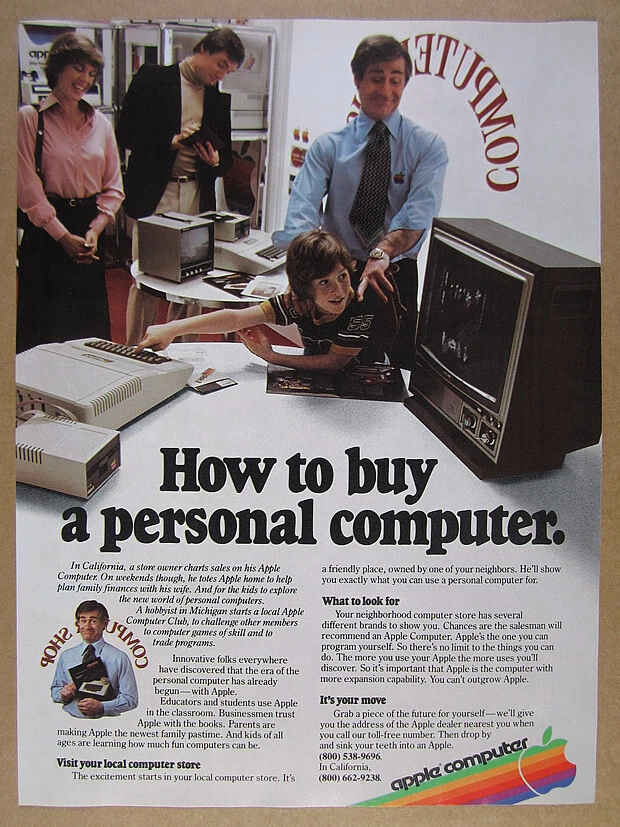 80s Computer Ad