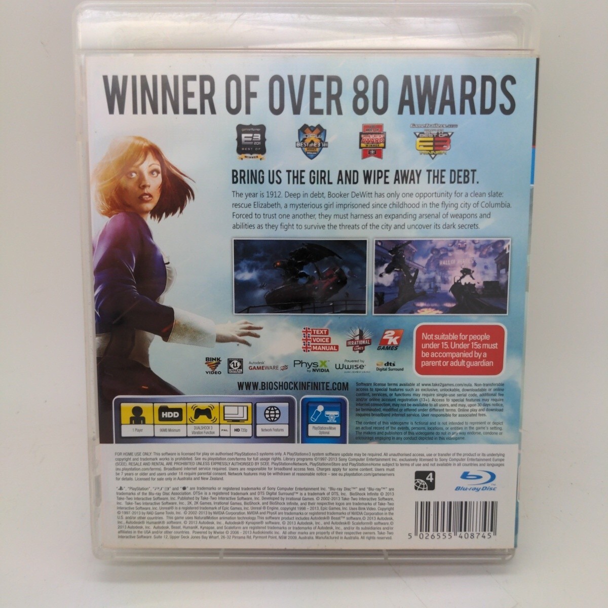 Playstation 3 Bioshock Infinite PS3 Game Complete Aus | eBay Australia