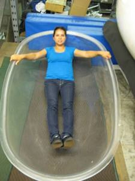 Bath Tub , Clear Acrylic Plex Glass, Transparent Movie/Film Prop, Egg ...