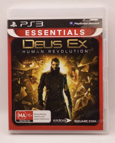 DEUS EX - Human Revolution Ps3 Game | Complete with Manual Mint Cond ...