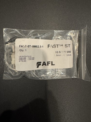 AFL FAST-ST-MM62.5/125 MULTIMODE QTY=6 | eBay