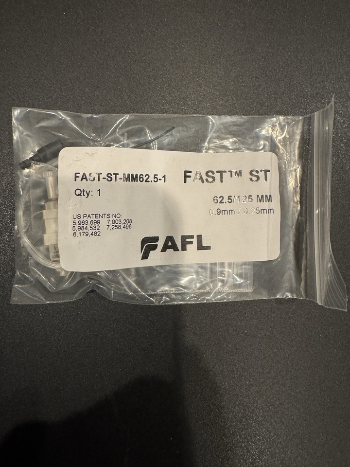 AFL FAST-ST-MM62.5/125 MULTIMODE QTY=6 | eBay
