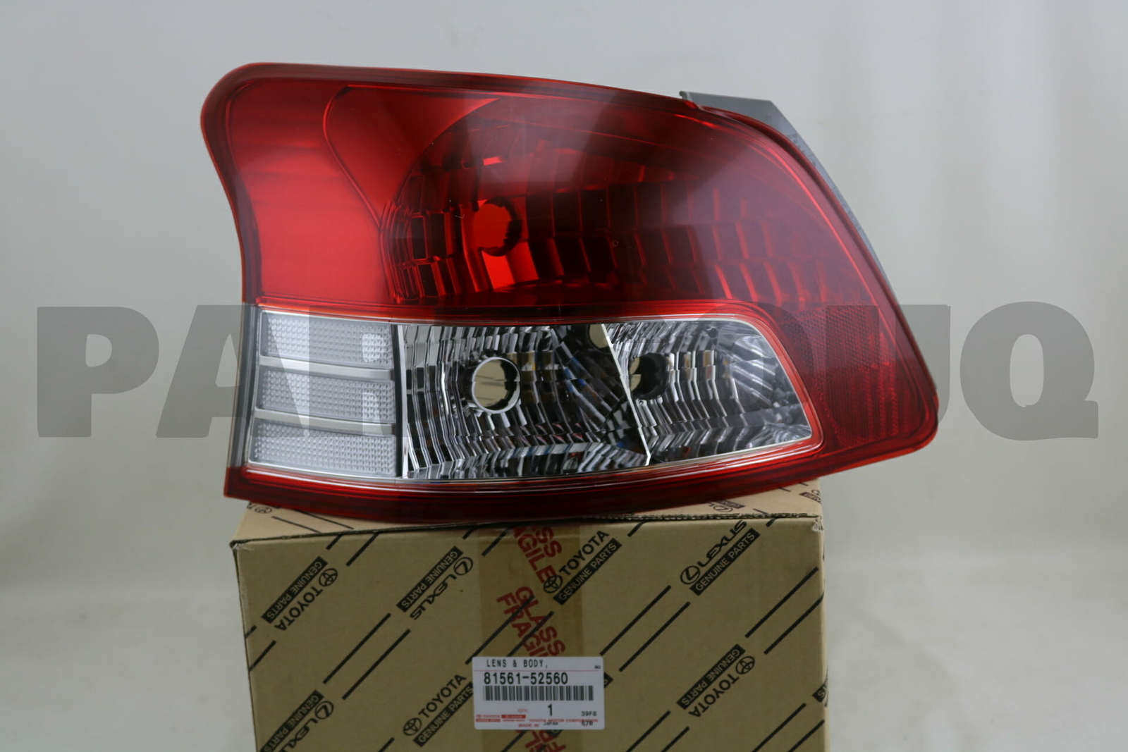 8156152560 Genuine Toyota LENS & BODY, REAR COMBINATION LAMP, LH | eBay