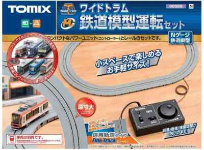 TOMIX 90099 N Gauge Wide Tram Model Train Driving Set Rail Set new | eBay