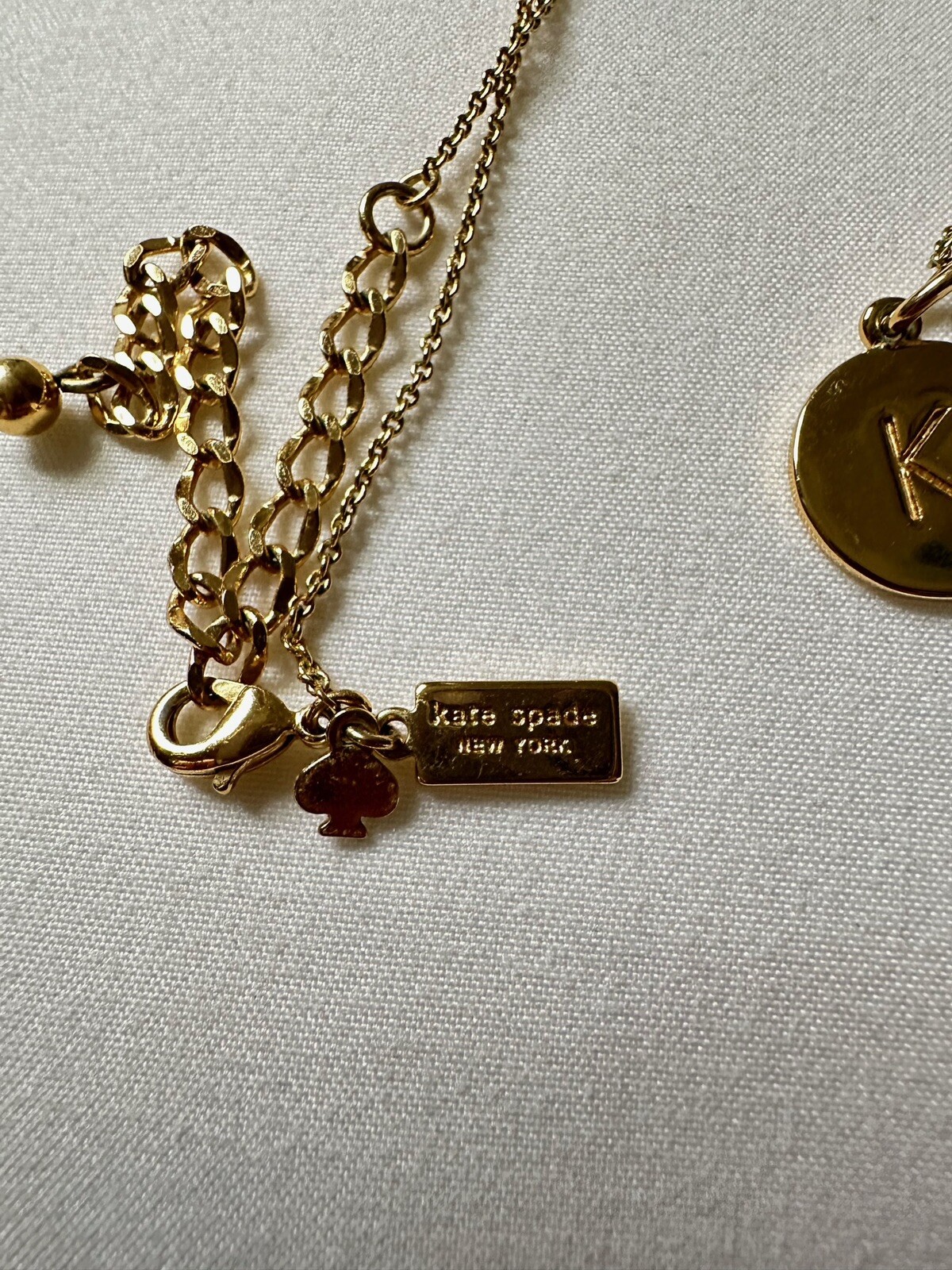 Kate Spade necklace One In A Million - Letter K - Pre… - Gem