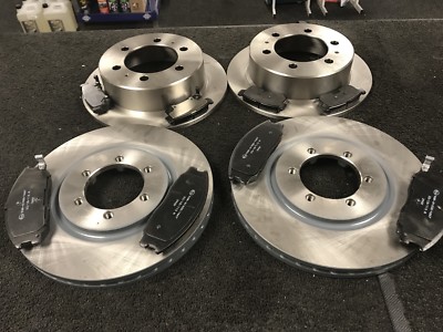 SSANGYONG REXTON 2.7TD AUTOMATIC 2004-06 RX270 BRAKE DISC BRAKE PADS ...