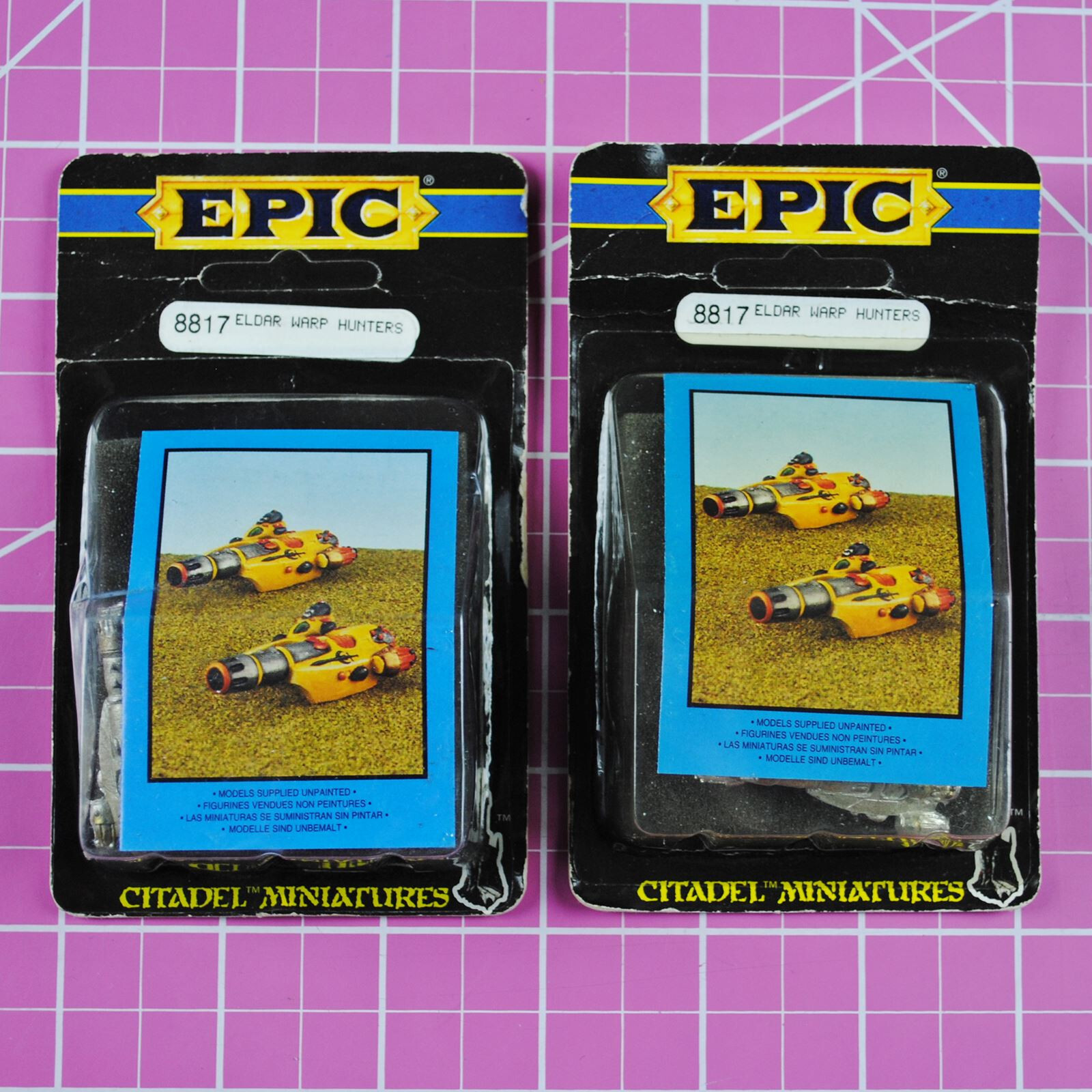 CLASSIC Epic 40K Eldar Warp Hunters (2 Packs) Metal OOP Games Workshop ...