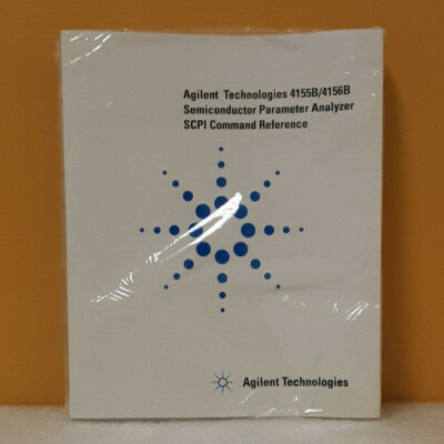 Agilent 04156-90603 4155B/4156B Semiconductor Parameter Analyzer SCPI ...