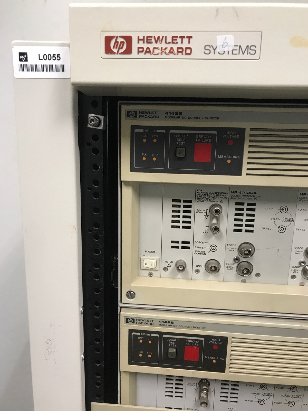 HP 4062 Process Control System With 4x HP 4142B And 1X Keithley 7002 ...