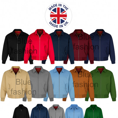 Men’s Mod Scooter Jacket Retro British Bomber Swing Coat Classic Style ...