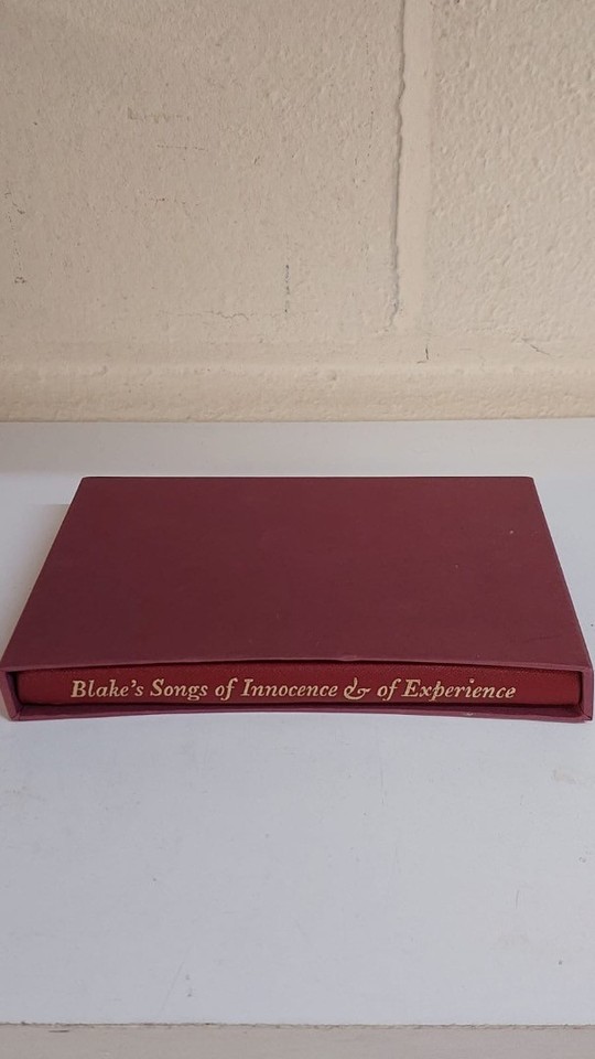 FOLIO SOCIETY BLAKE'S SONGS OF INNOCENCE & EXPERIENCE ILLUSTRATED BOOK ...