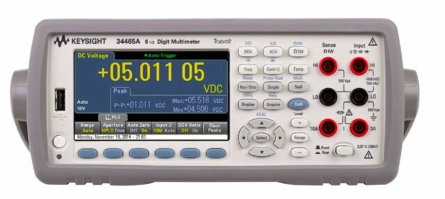 Agilent 34465A 6 ½ Digit Truevolt DMM Digital Multimeter - White for ...