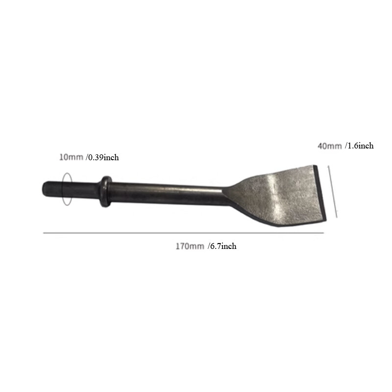 5 PCS Utility Pneumatic Chisel Air Hammer Punch Chipping Bits Set Shank ...