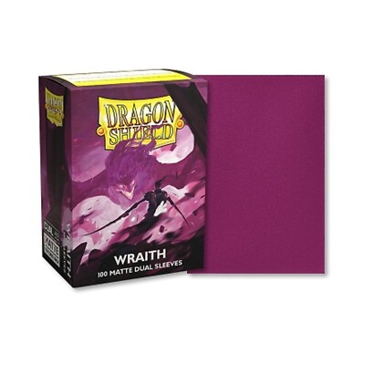 DRAGON SHIELD Matte Dual Wraith 100 CARD SLEEVES DECK PROTECTOR MTG ...