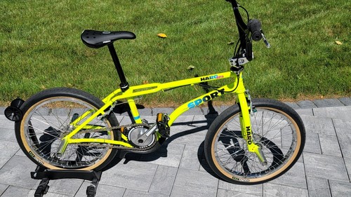 Haro Sport 2020 lineage frame & fork & yellow bashguard plate only | eBay