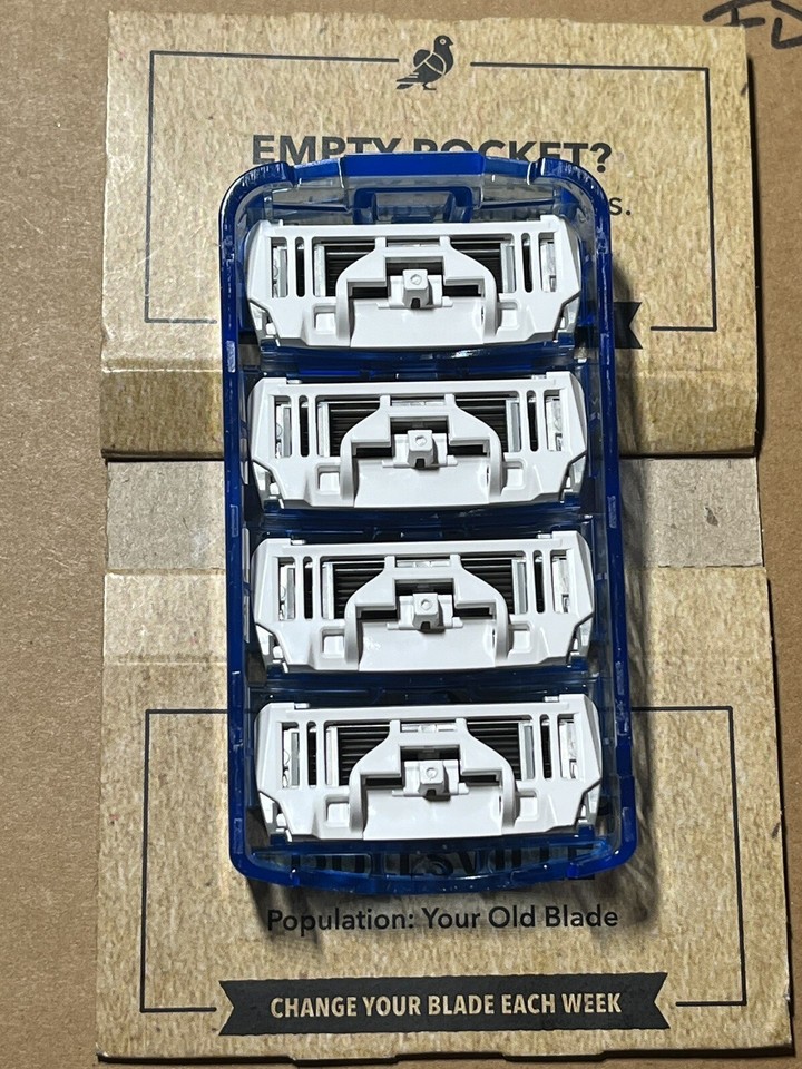 Dollar Shave Club Executive Razor Cartridges 6 Blade 4ct Pack DSC | eBay