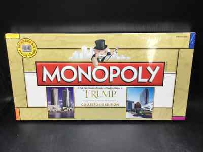 Monopoly TRUMP Entertainment Resorts COLLECTOR'S Edition, New/Sealed ...