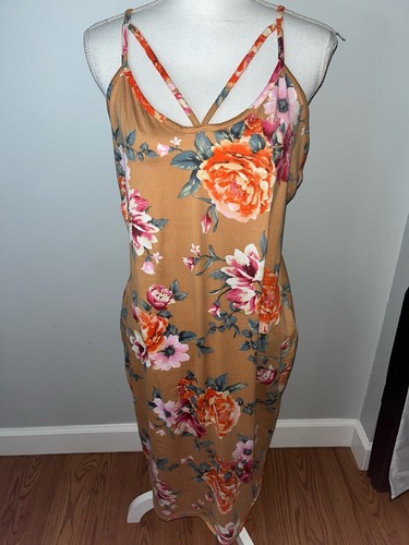 1XL Plus Size Love Chelsey Mustard Yellow Dress NEW | eBay