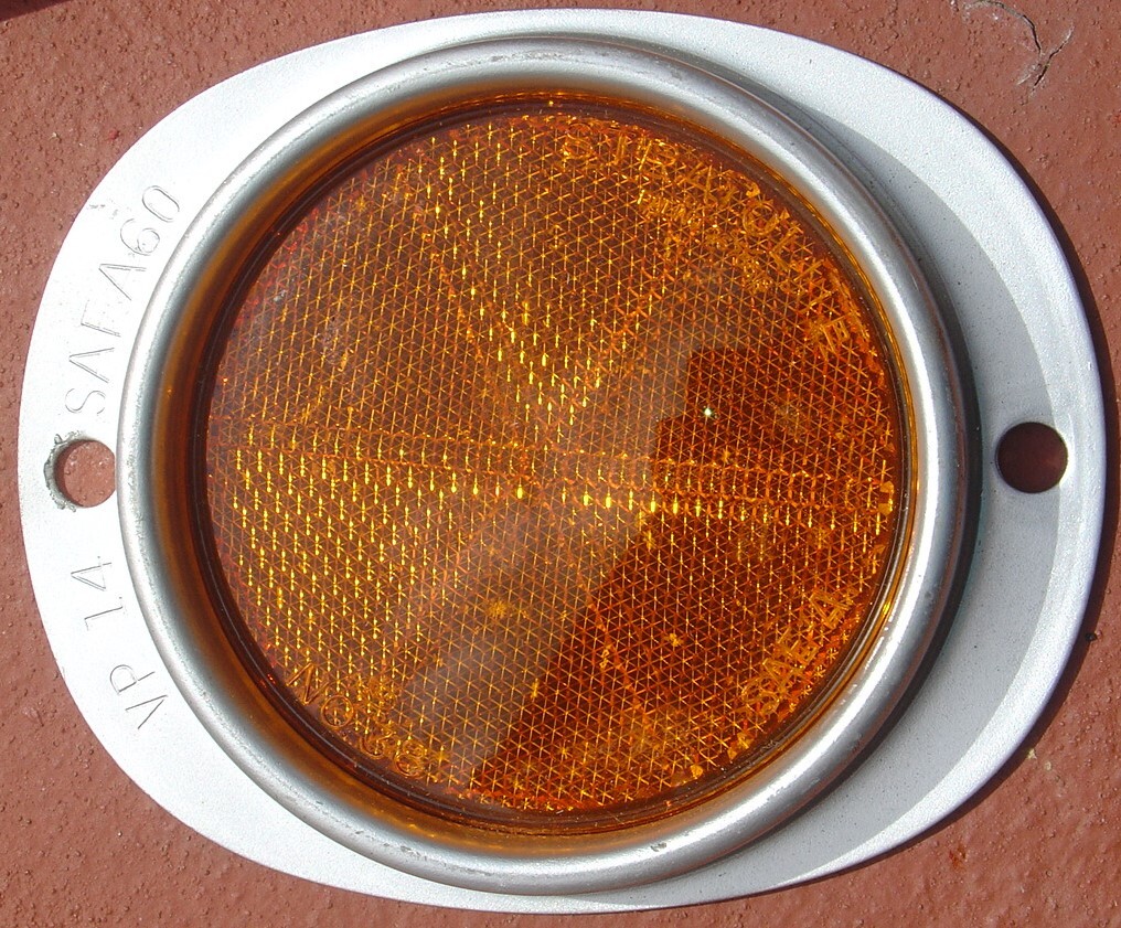 NOS Visall Safety Products Amber Lens in Box VP14 SAE A60 Marker ...