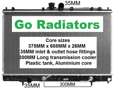 MITSUBISHI LANCER CG CH CS 2.4ltr 2003-2007 RADIATOR | eBay Australia