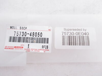 Genuine OEM Toyota 75730-0E040 Passenger Rear Belt Molding 2008-2010 ...