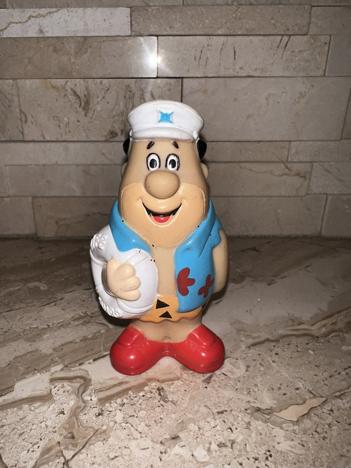 Fred Flintstone Lifeguard Vinyl 4" Figure 1990 Hanna Barbera | eBay