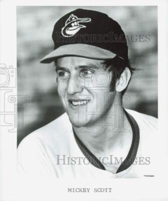 Press Photo Baltimore Orioles baseball player Mickey Scott - lrs27758 ...
