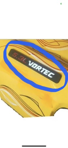 Qty 2 Chevy AcrylIc SSR Engine & Body Laser-Cut & Etched 5.3L Vortec ...