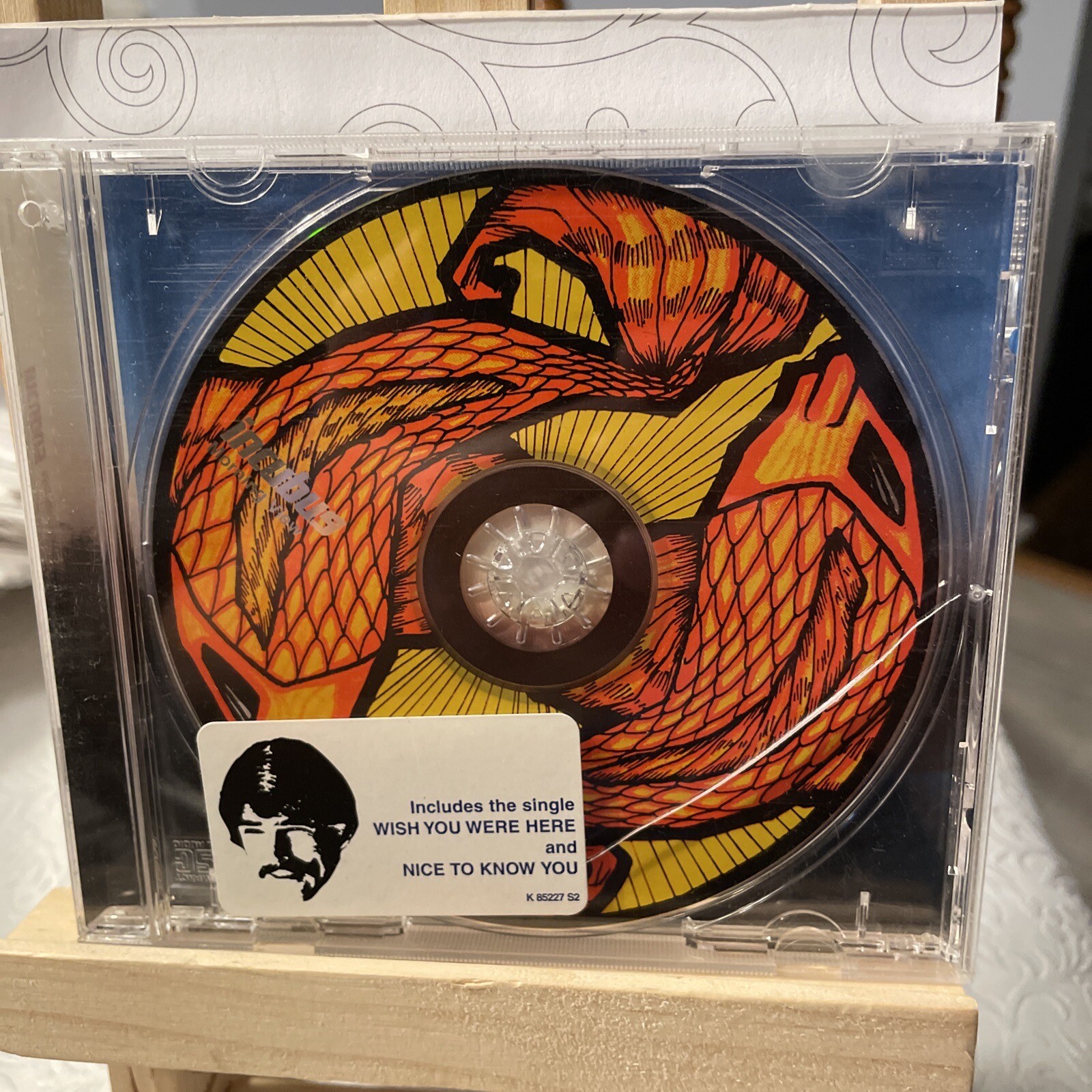 Incubus Morning View Autographed US CD EK 85227 Dark Markie Authentic ...