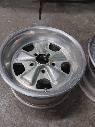 RARE! FUCHS VW Bus PORSCHE 2 vintage Weld P-9 wheels 15x8 5X4.75 ...