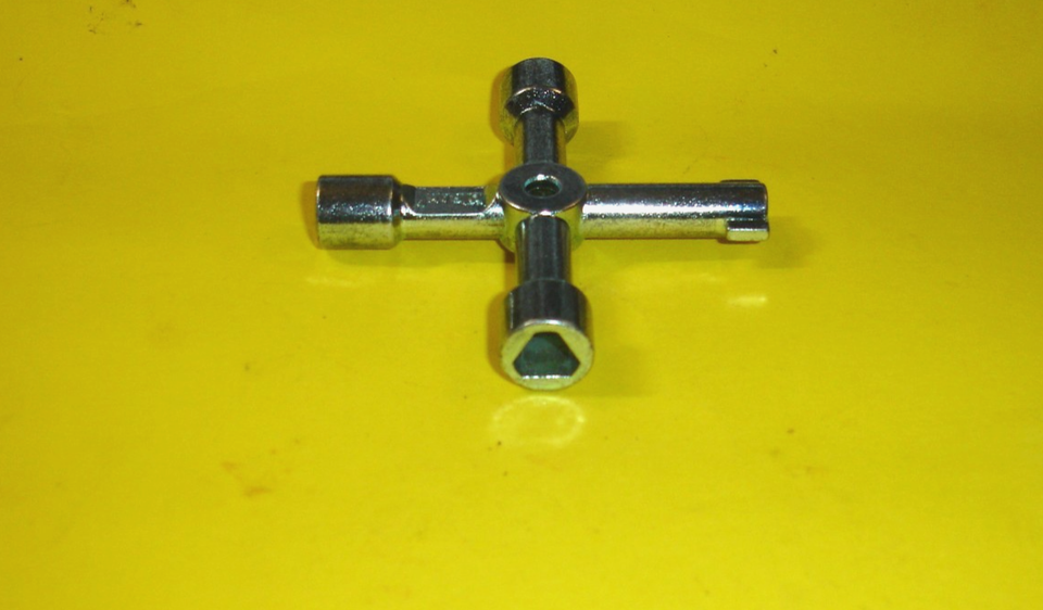 Dirak Electrical Cabinet Key 4 Way Utilities Key Triangle Square Panel ...