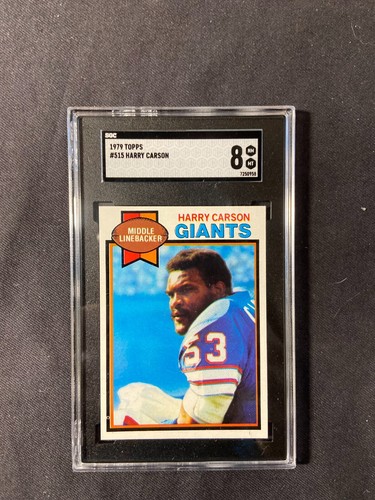 1979 Topps Football grade 8 #515 Harry Carson | eBay
