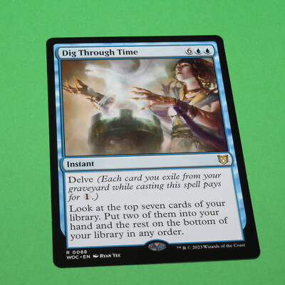 MTG Dig Through Time Rare NM Engl. WOC (2249) | eBay.de
