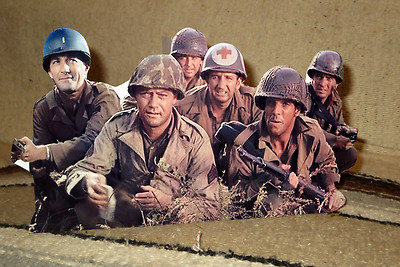 Combat TV Show US Army WW2 Figure Tabletop Display Standee 6" Tall-10 1 ...