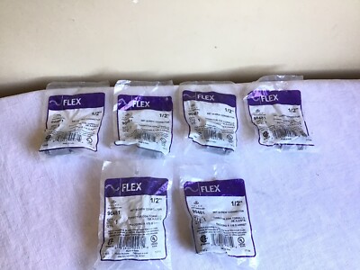 Brand New Lot Of 6 Halex Flex 1/2" Set Screw Connector Model# 90481 | eBay