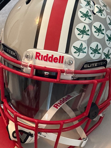 Ohio State Riddell Speed Victor Football Helmet New!!! with visor GO ...