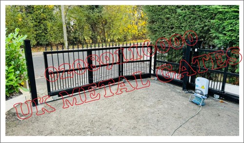 Corner Sliding Gate / Curved Residential Gates / Composite Gate ...
