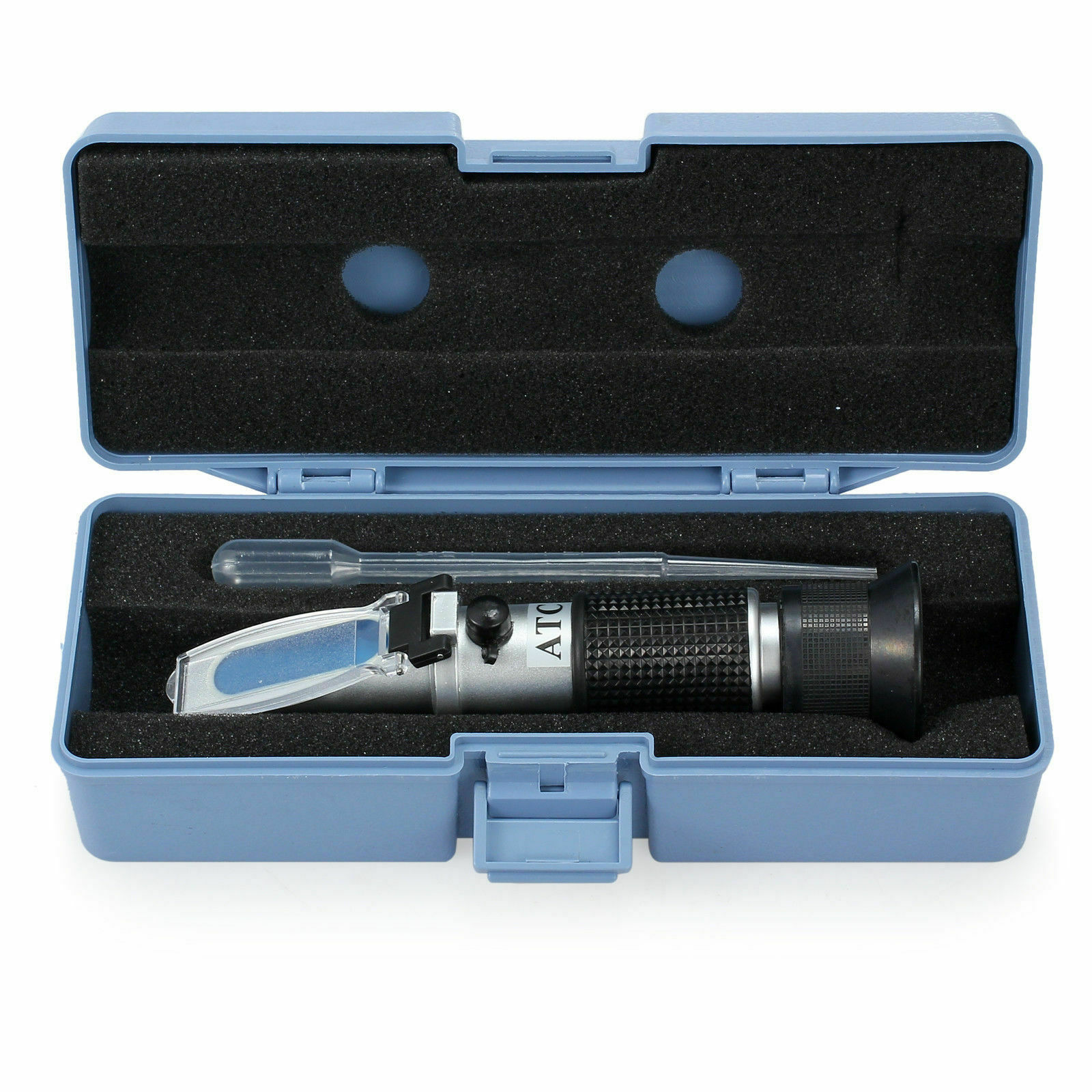 ATC Glycol Refractometer Car Antifreeze Battery Acid Engine Coolant ...