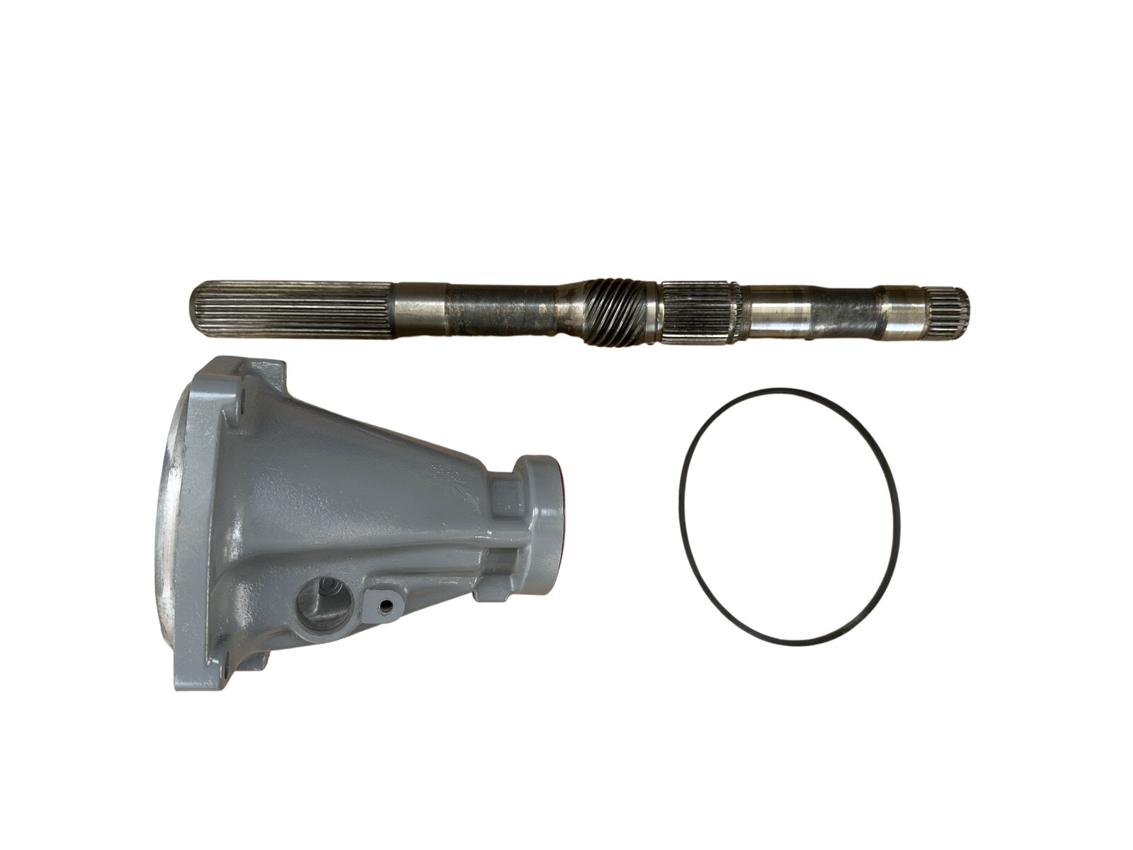 TURBO 350 TH350 Tail Housing 6" with Output Shaft Small Speedo Chevy ...