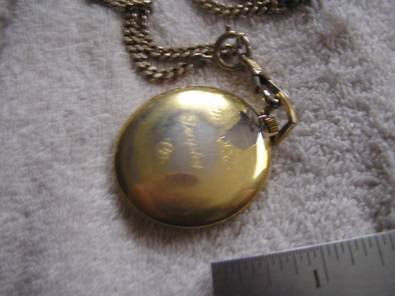 Vintage Westclox 17 Jewels Pocket Watch with Chain | eBay