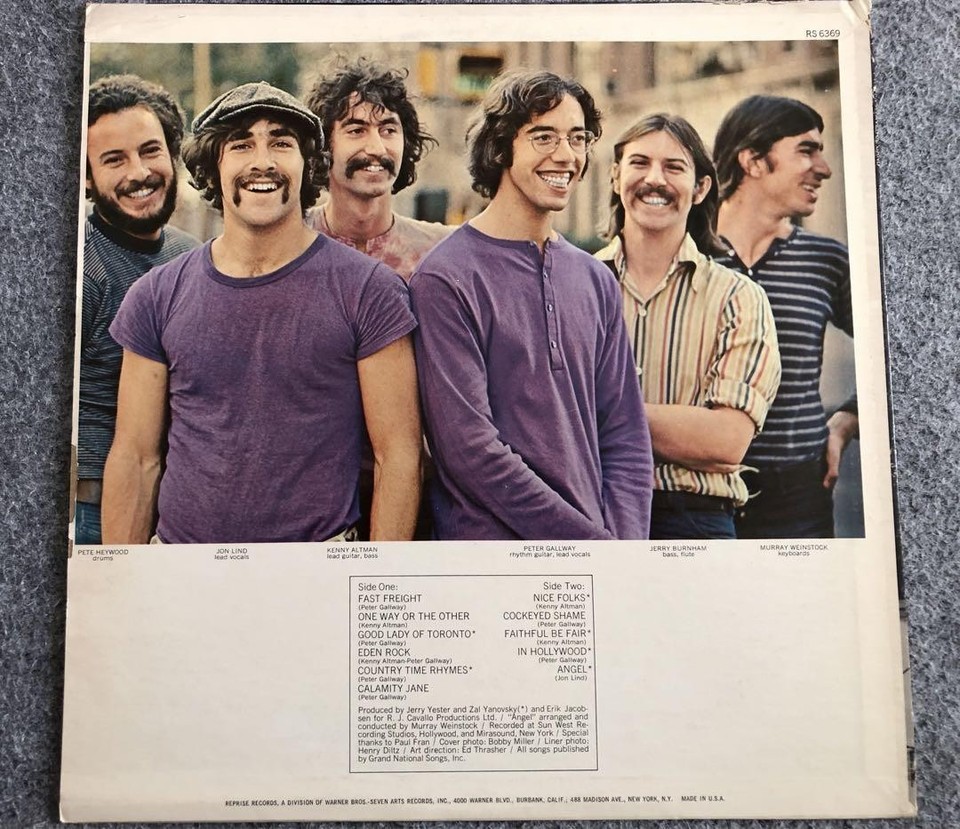 Fifth Avenue Band US Original Vinyl Record 2-Tone Label VG+/EX | eBay