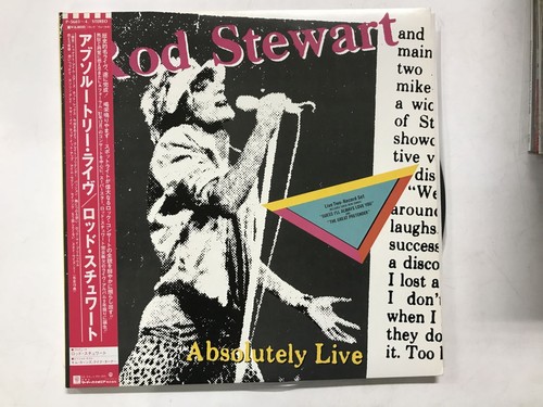 ROD STEWART ABSOLUTELY LIVE Japan LP [97079ER] | eBay