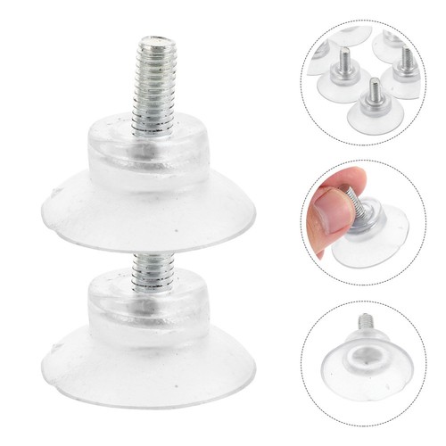 10 Pcs Glass Anti-slip Mat Heavy Duty Suction Cups Clear Spacer for ...