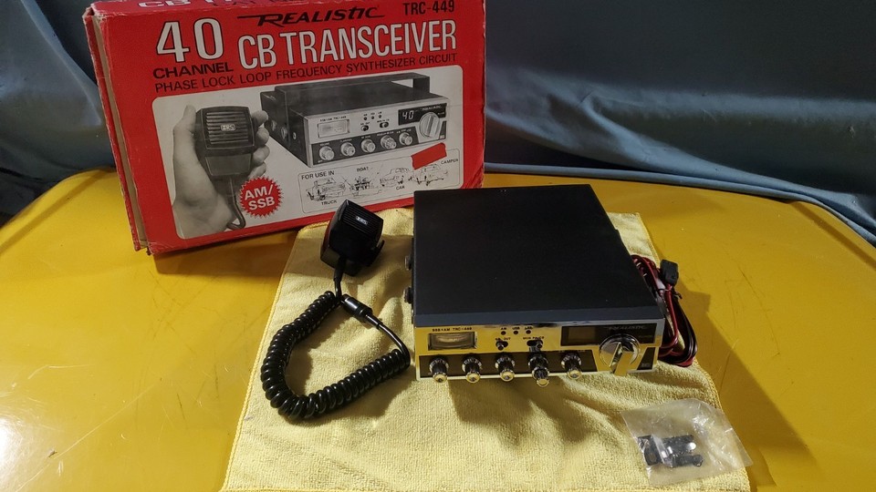 REALISTIC TRC449 AM/SSB CB RADIO*N.O.S*COLLECTOR QUALITY*MY FAVORITE ...