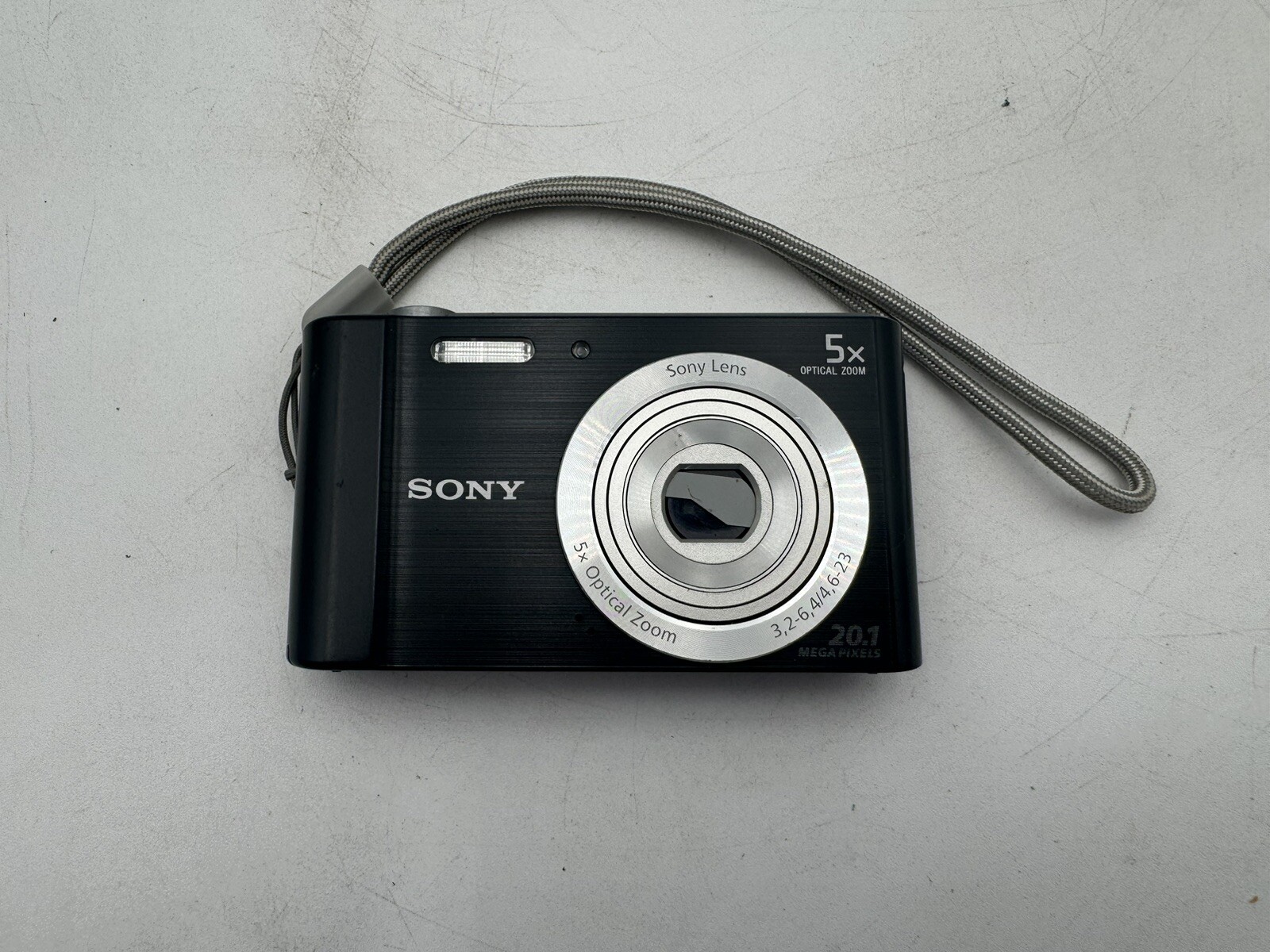 Sony CyberShot DSC W800 Digital Camera 20.1 MP 5x Zoom Black Tested ...