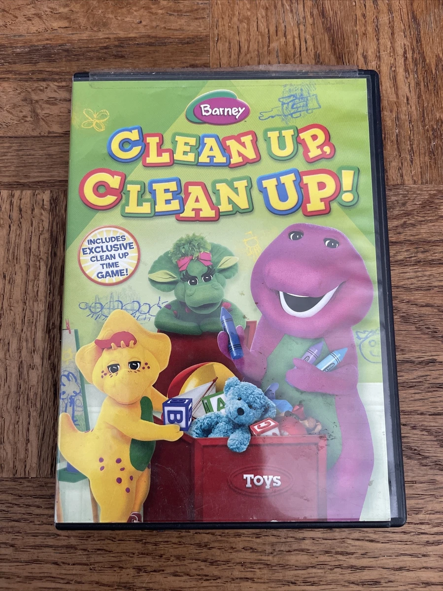 Clean Up Time Barney