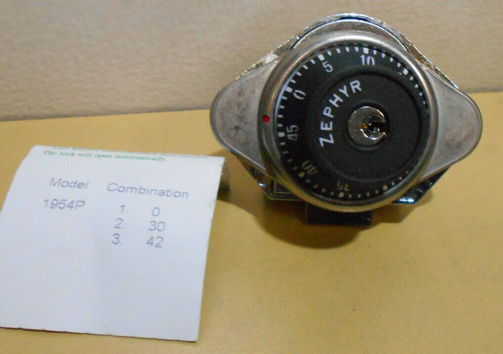 1 NEW MASTER LOCK 1954P KEY 717 COMBINATION LOCKER LOCKS ZEPHYR | eBay