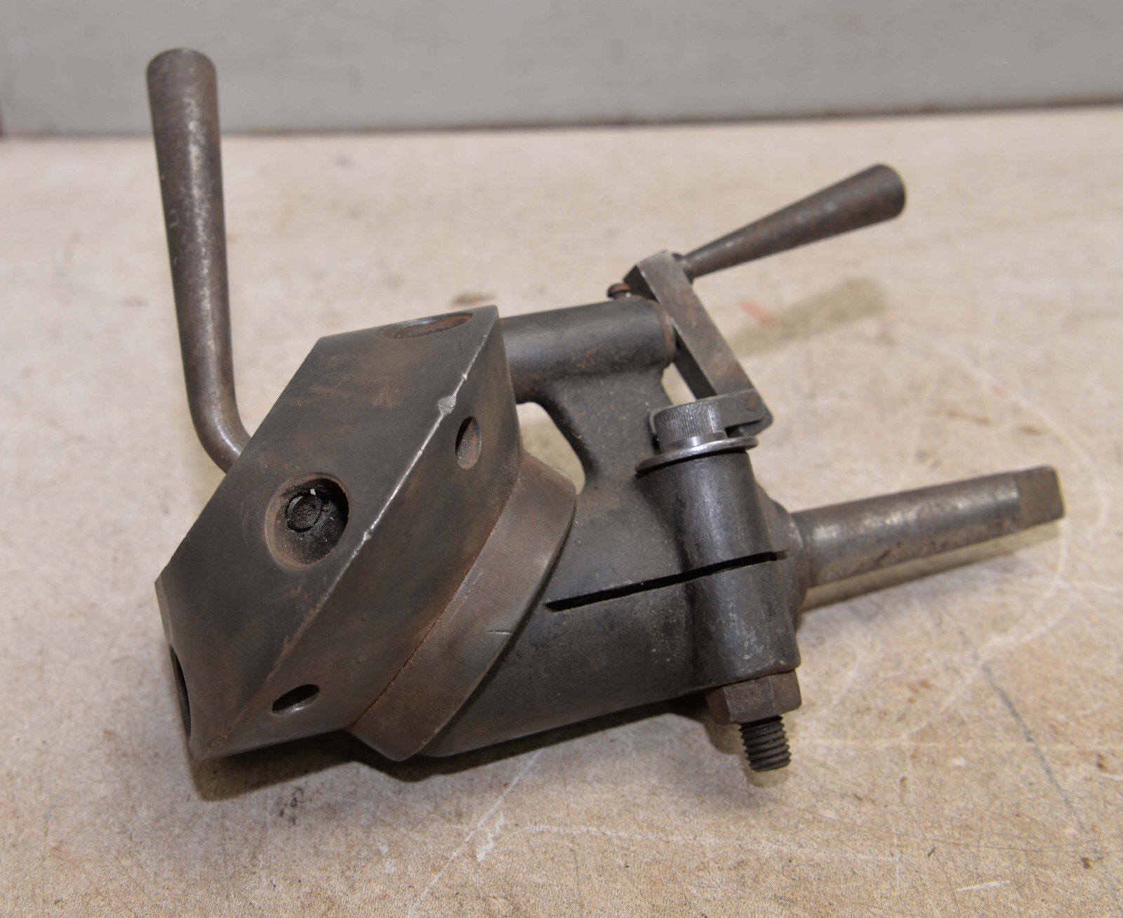 South bend 4CE indexing 5 position turret lathe head collectible ...